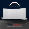 Bay Window Radiator Specialists. Angled and Curved - Shiv Radiators