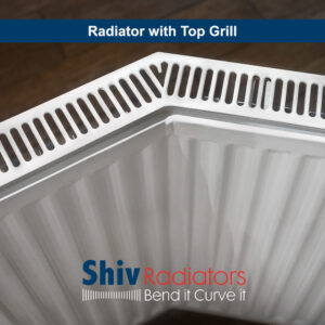 400mm x 2000mm Ultraheat Single Panel Convector 3 Angled Radiator ...