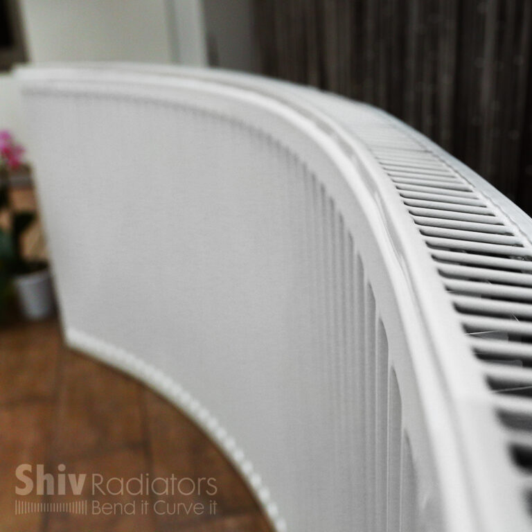 500mm x 2400mm Ultraheat Single Panel Convector Curved Radiator - Shiv ...